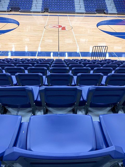 Interkal | POLARIS Seating on Telescopic Bleachers