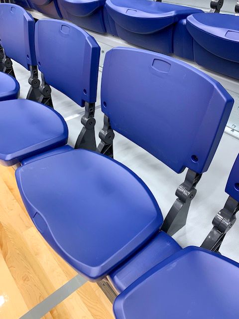 Interkal | POLARIS Seating on Telescopic Bleachers