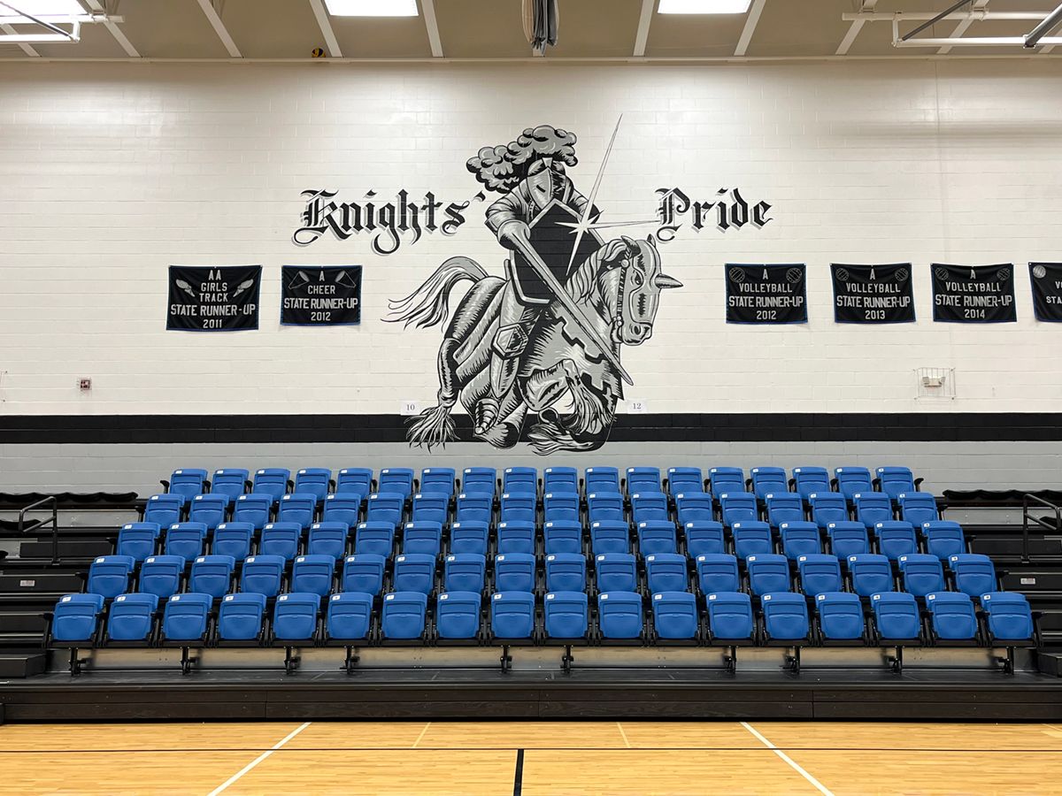 Interkal | POLARIS Bleachers at Tyler Consolidated