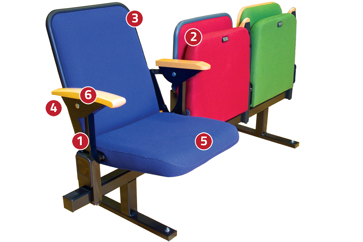 Interkal | UNITED Platform Seating for Auditoriums