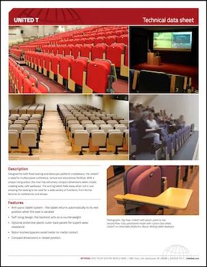 Interkal | UNITED Platform Seating for Auditoriums