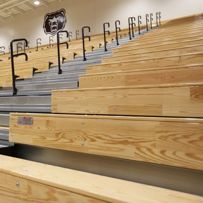 Interkal | Seating Options for Telescopic Bleachers, Fixed Seating