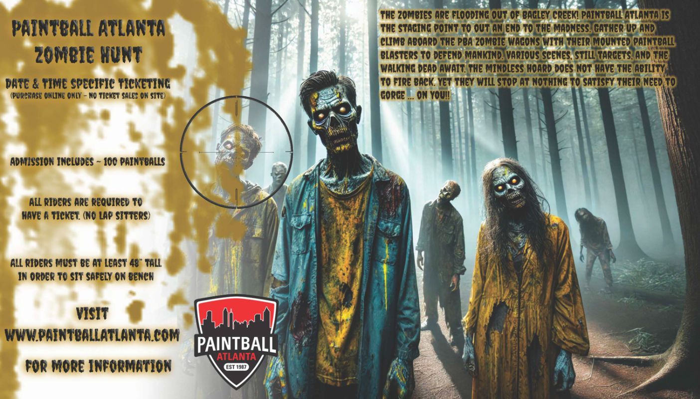 Zombie Hunt Event | Paintball Atlanta Outdoor Adventure Park