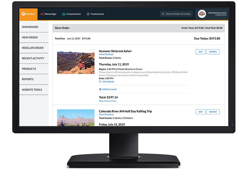 Best Tour Reservation and Booking System | RESMARK