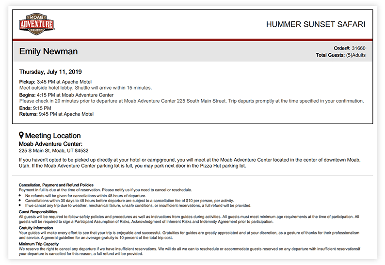 Best Tour Reservation and Booking System | RESMARK