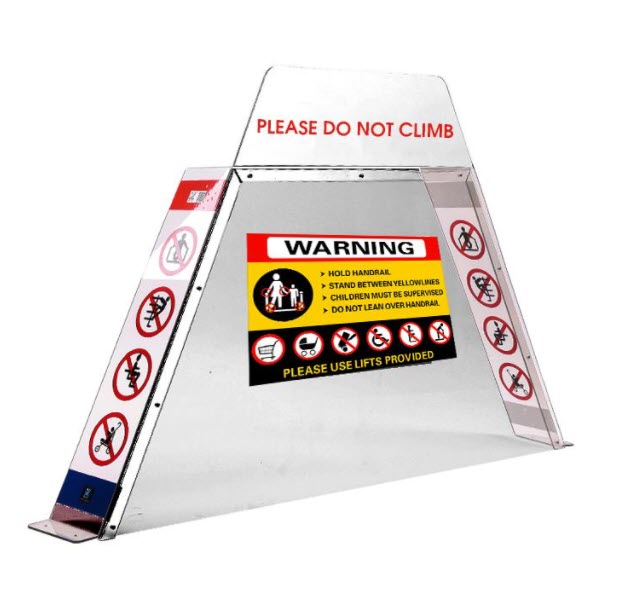 Escalator Safety Barriers | Whitesmith Solutions