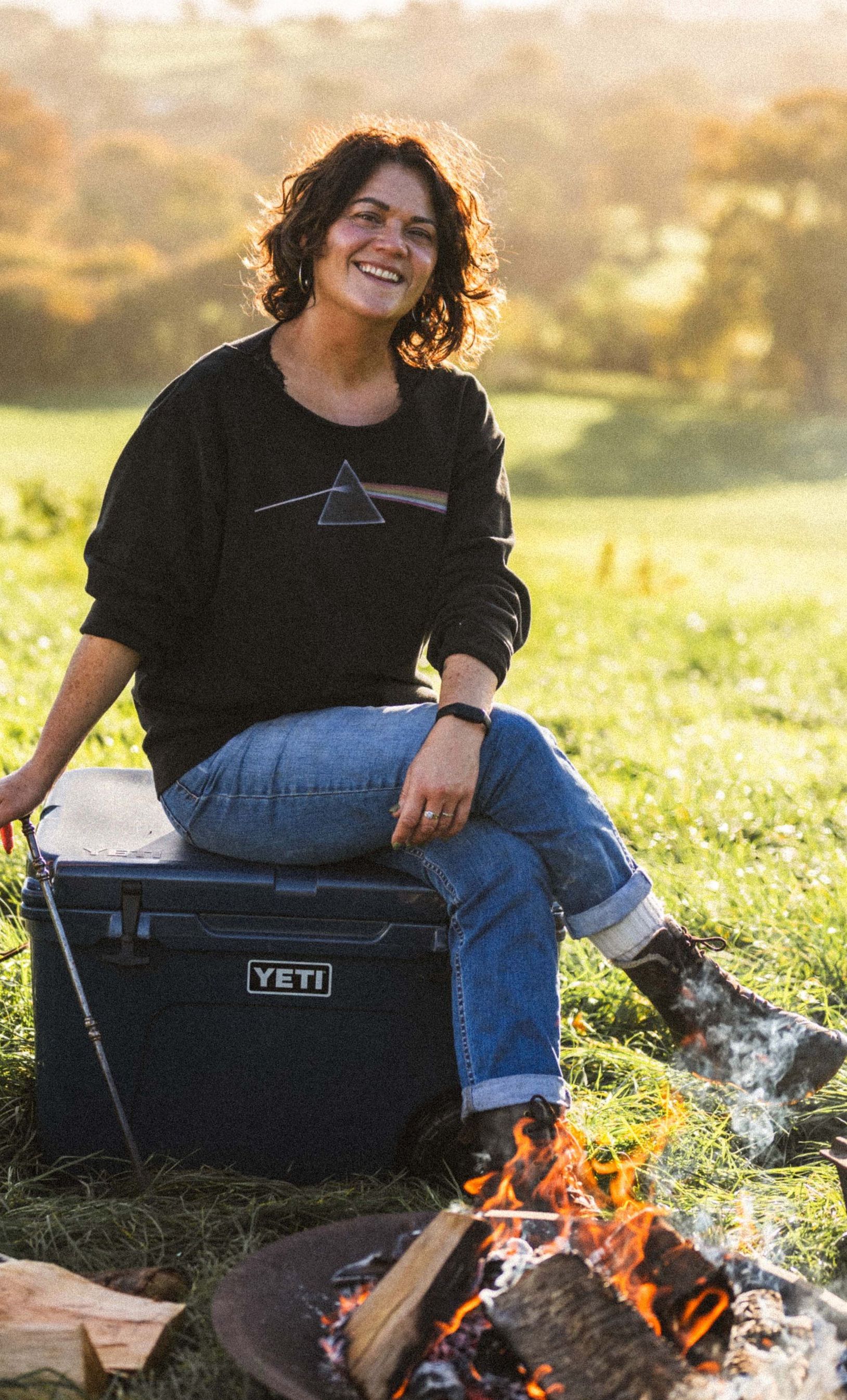 GENEVIEVE TAYLOR, AUTHOR, BARBECUE, FIRE COOK, BRISTOL FIRE SCHOOL