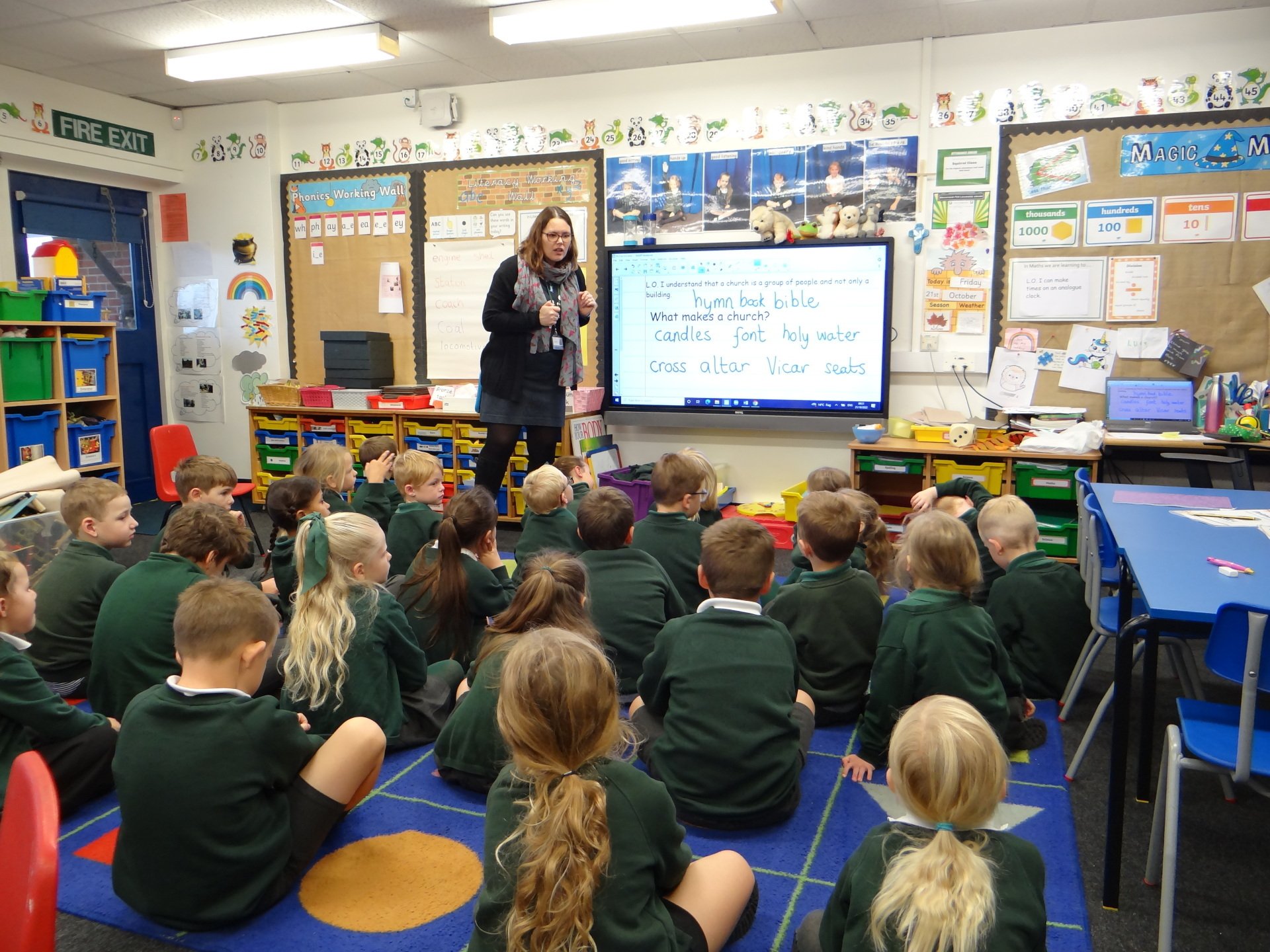 Dear Visitor. On behalf of the staff and governors of the school I ...