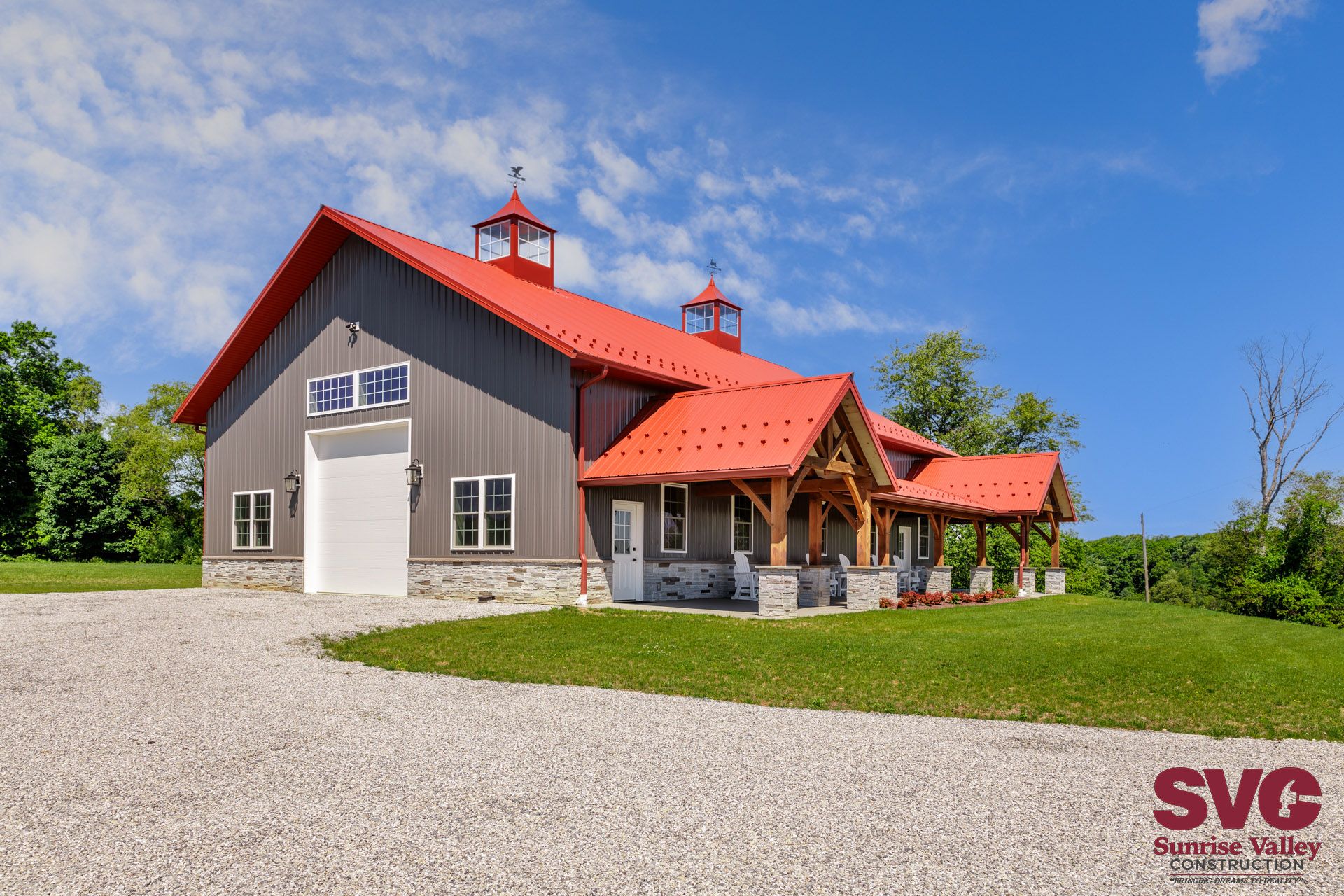 Glennville, PA Barndominium Photo Gallery | Sunrise Valley Construction