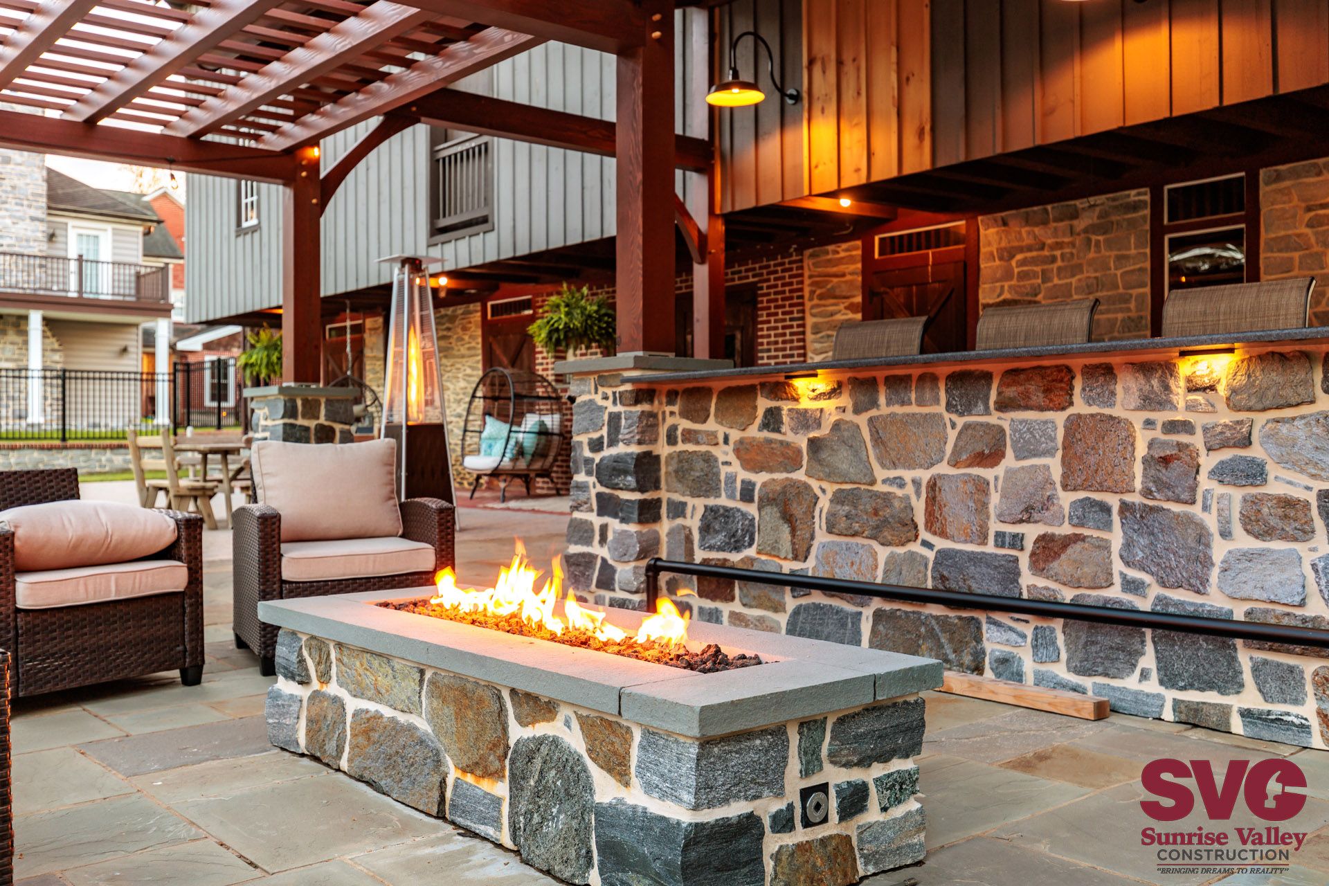 Manheim, PA Barn Timber Frame Photo Gallery | Sunrise Valley Construction