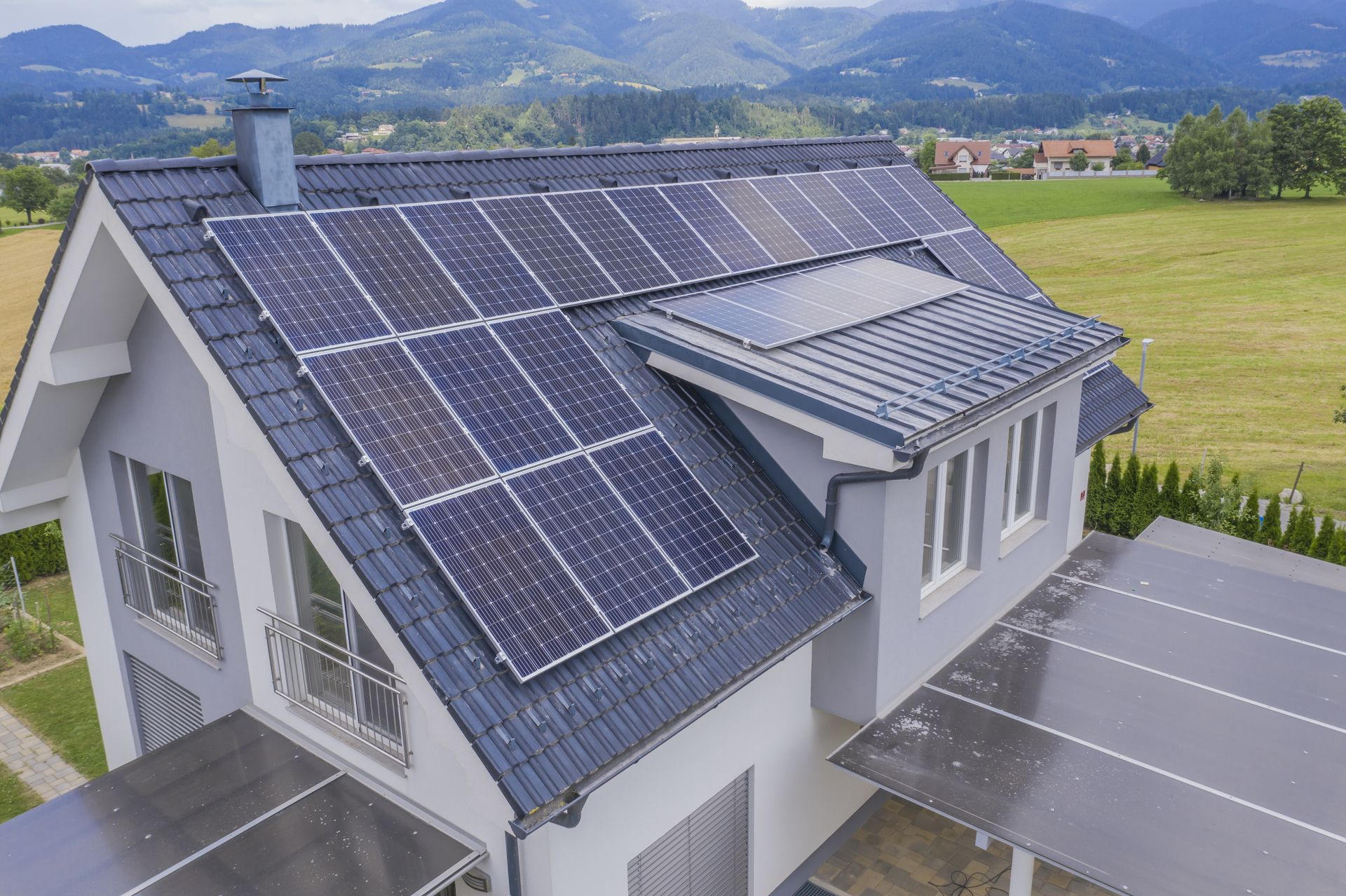 Casas con paneles solares: energía renovable al alcance