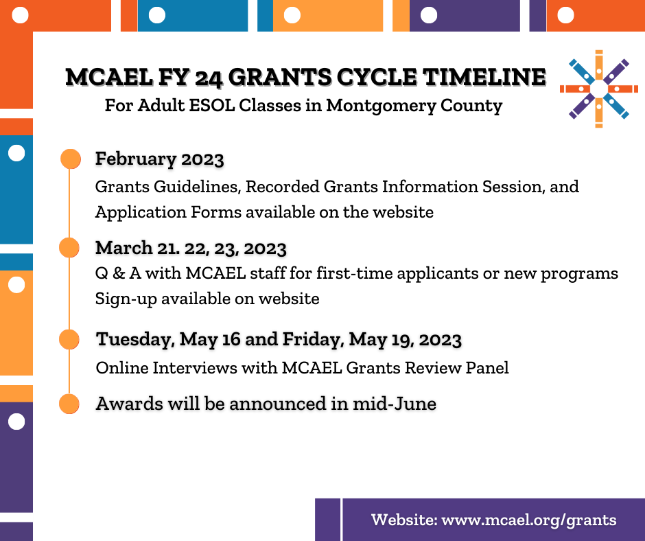 Grants | Montgomery Coalition for Adult English Literacy