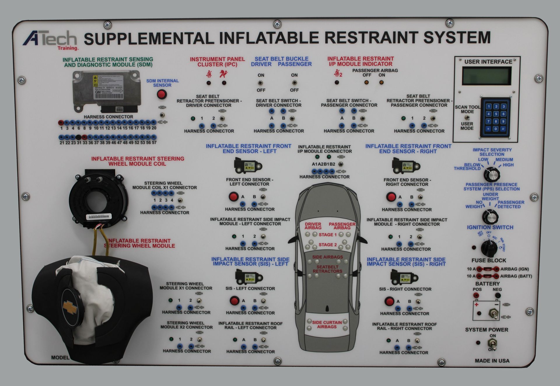 Supplemental Inflatable Restraint Air Bag 1552