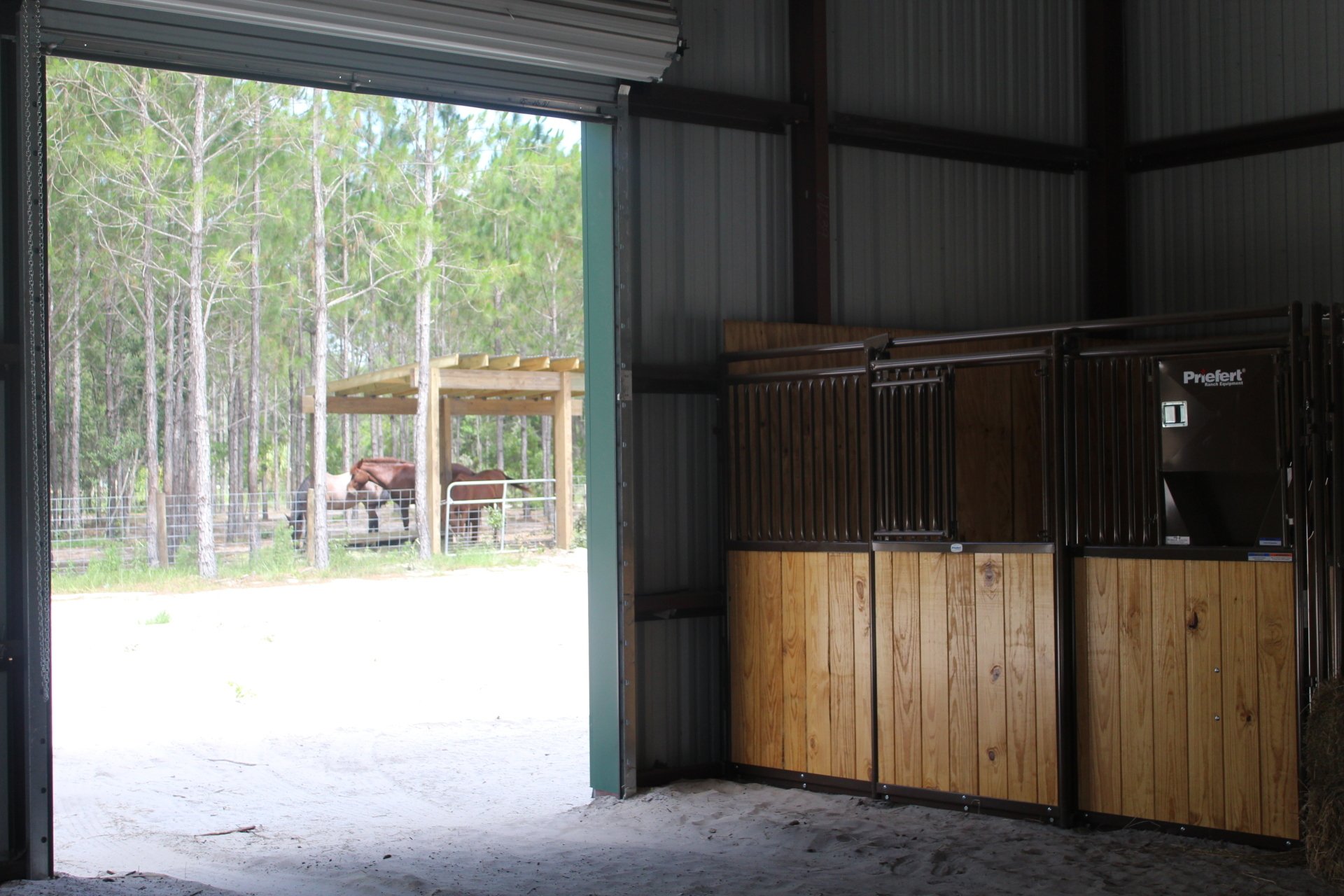 Nickering Horse Barn