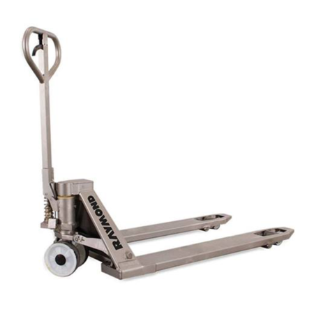 RAYMOND TRANSTACKER SWING REACH HEAVY DUTY TURRET TRUCK