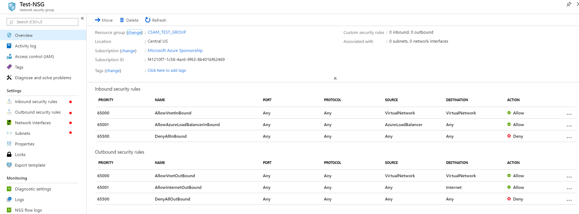 Secure Your Azure VNET Using Network Security Groups | Akins IT