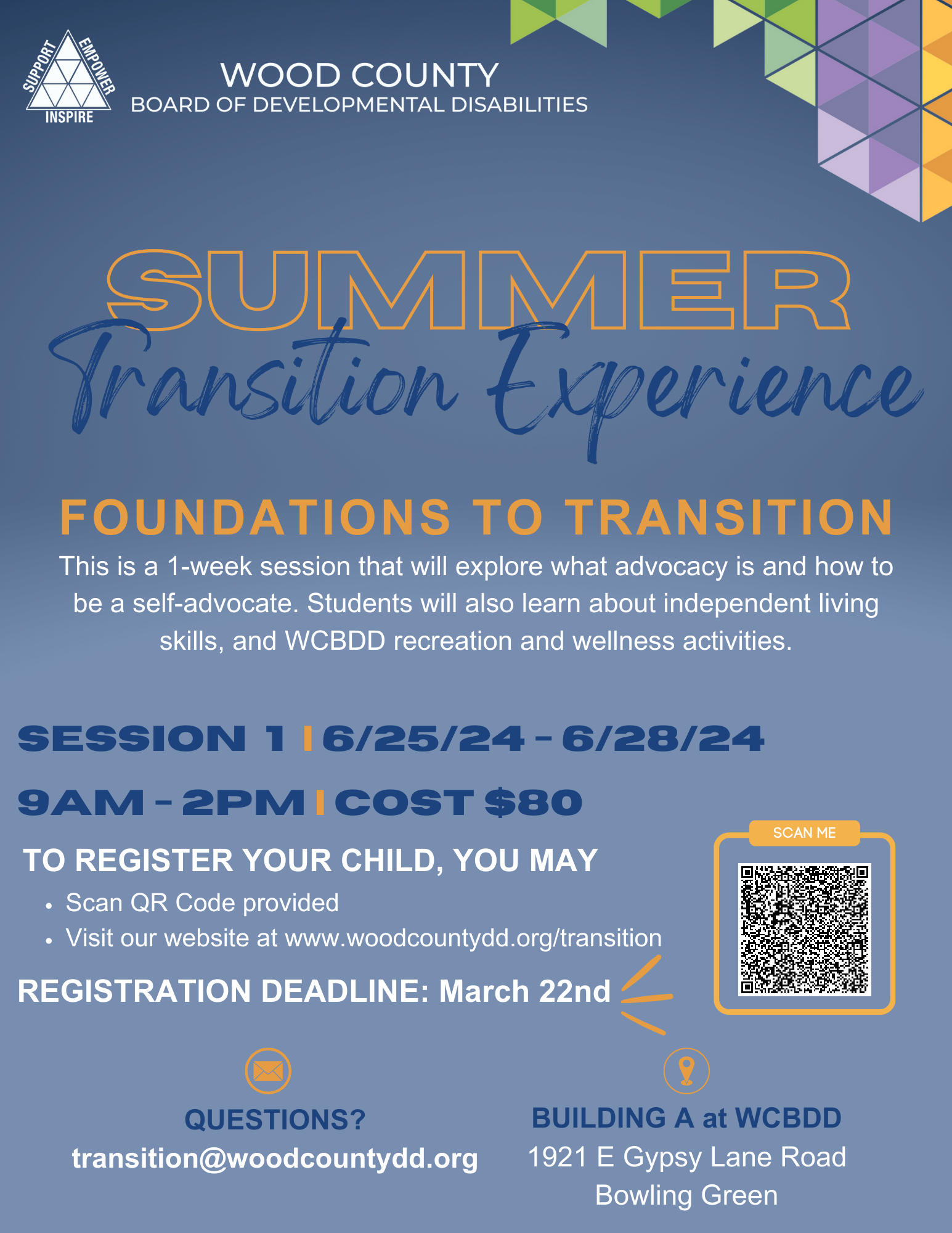 Wood County Board of Developmental Disabilities | Transition