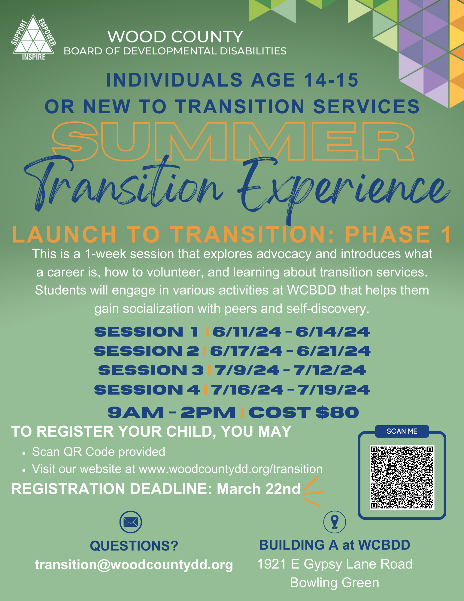 Wood County Board of Developmental Disabilities | Transition
