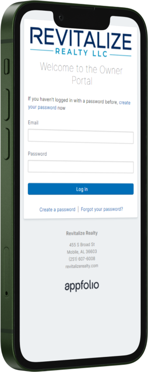 Owner Portal - Access Account Online