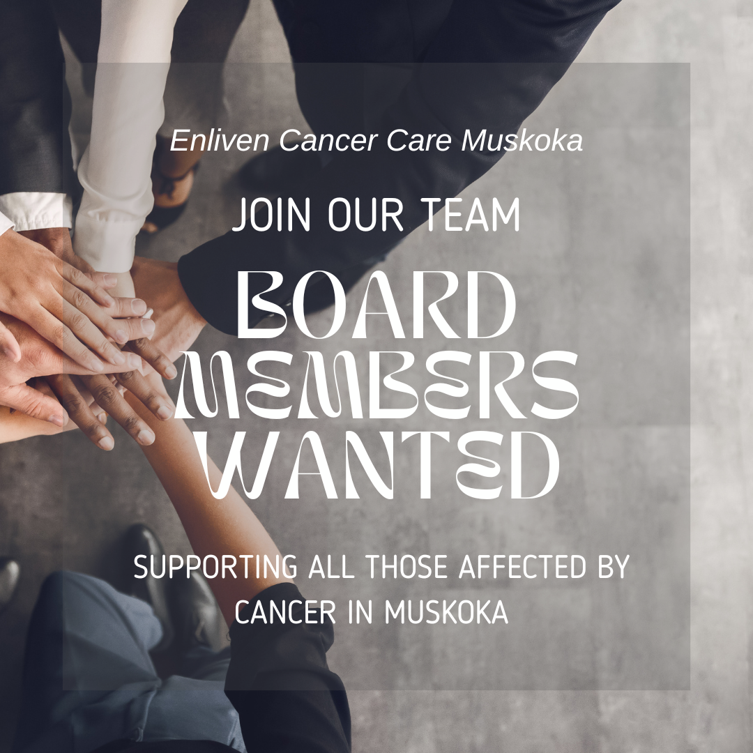 Enliven Cancer Care - Centre for Well-being in Cancer | VOLUNTEER