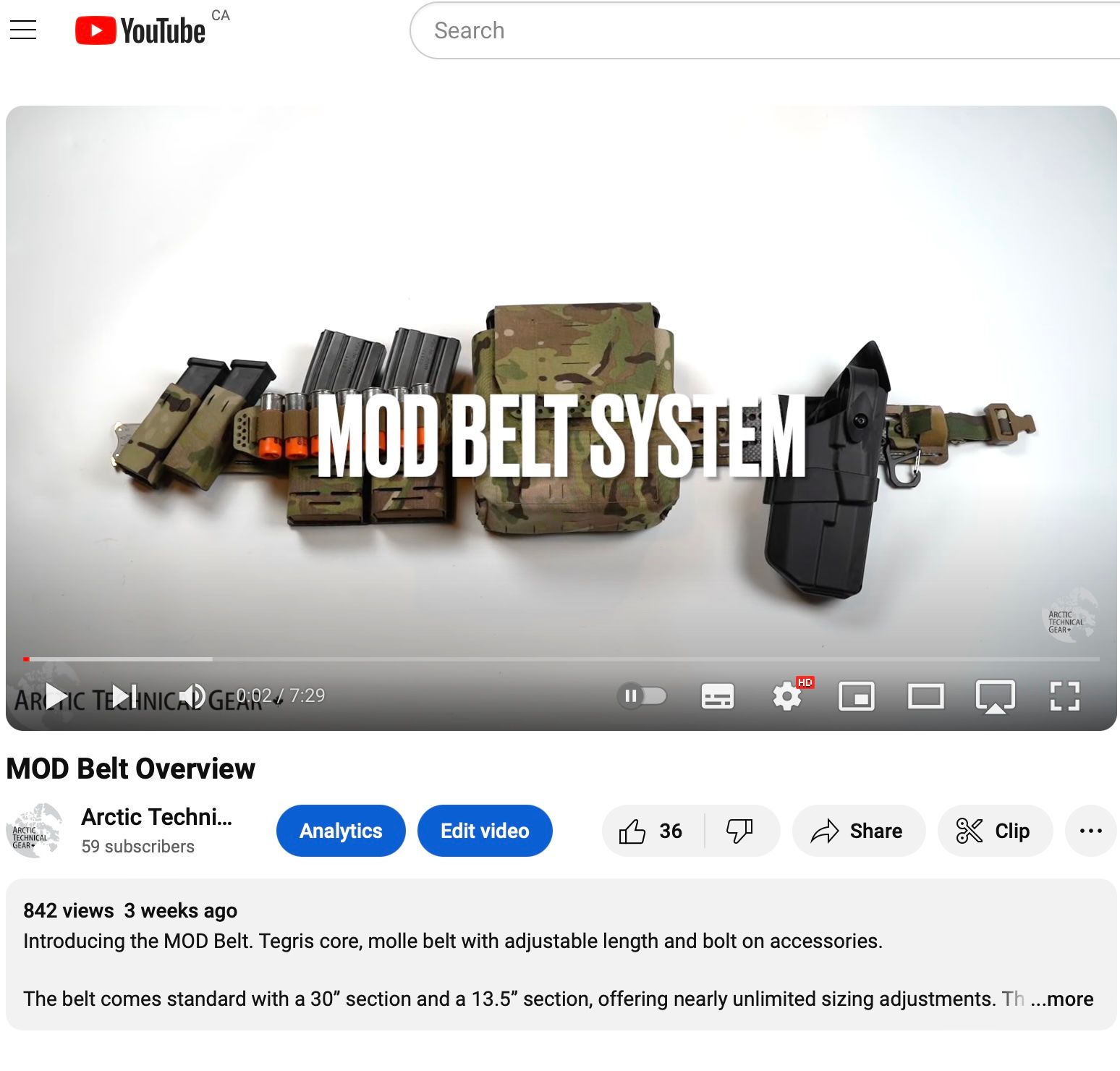 Arctic Technical Gear