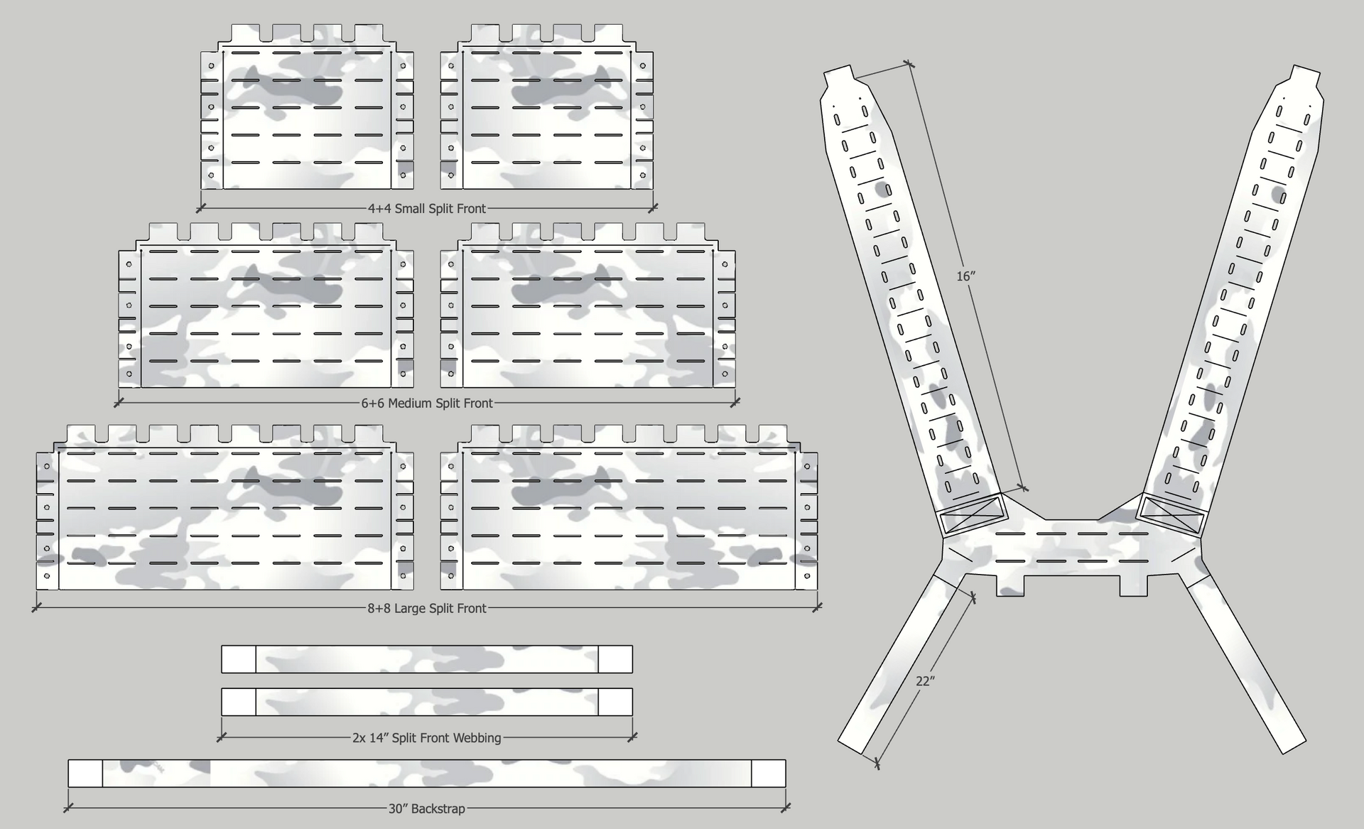 AWS Belt Kit (Arctic Warrior System)