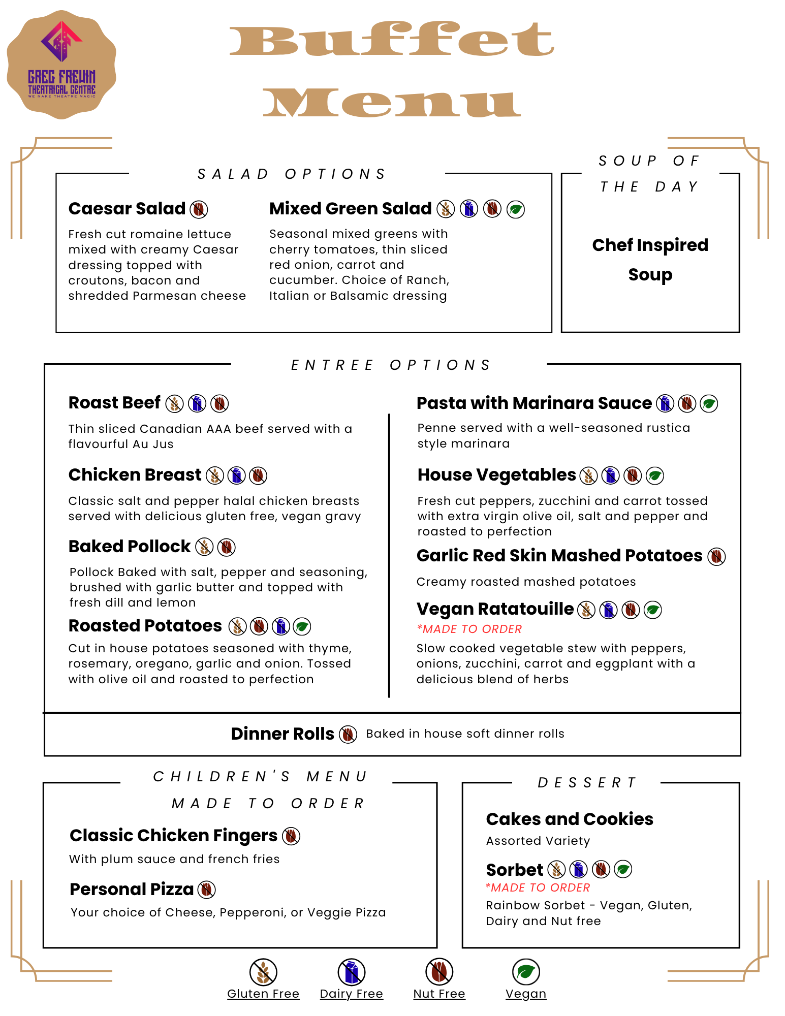 Dinner at Greg Frewin Theatrical Centre | Impossibly Delicious