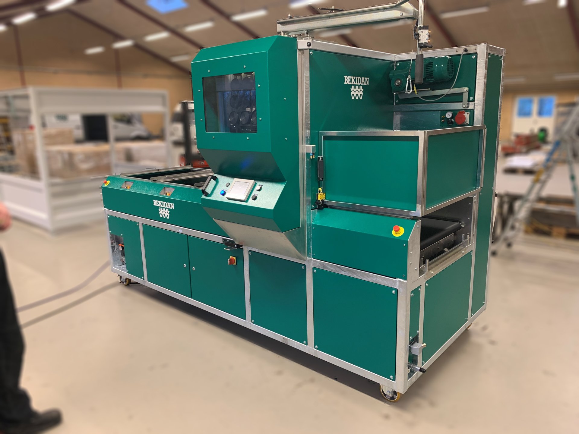 Bekidan maskiner i fast sortiment