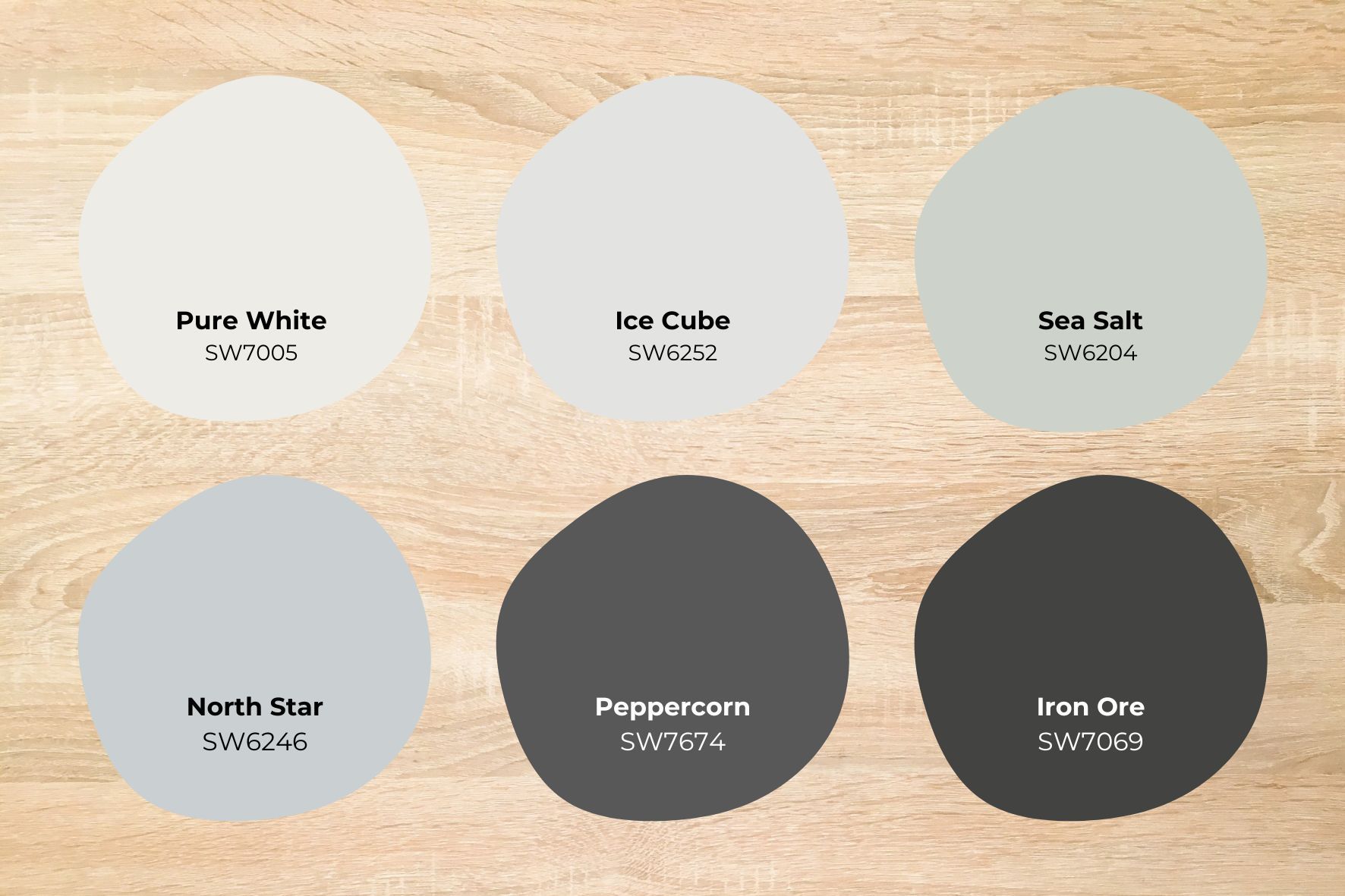 Paint Colors To Complement 4 Wood Floor Tones