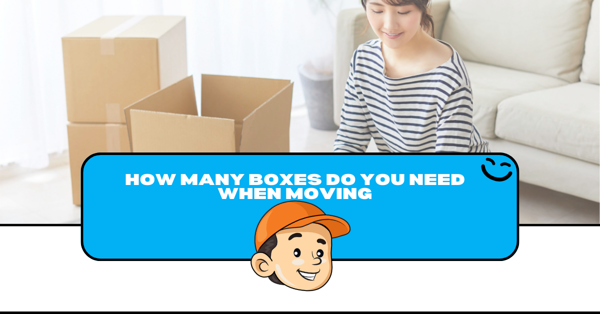 How Many Boxes Do You Need for a 1, 2, or 3 Bedroom Move?