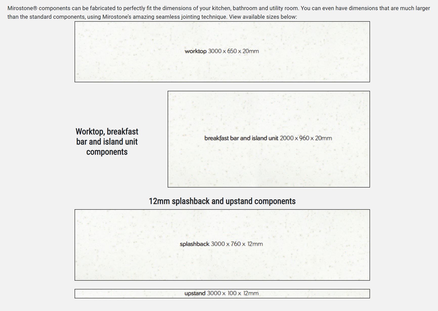 Mirostone, Mirostone Worktops, Mirostone Solid Surface Worktops, Isle ...