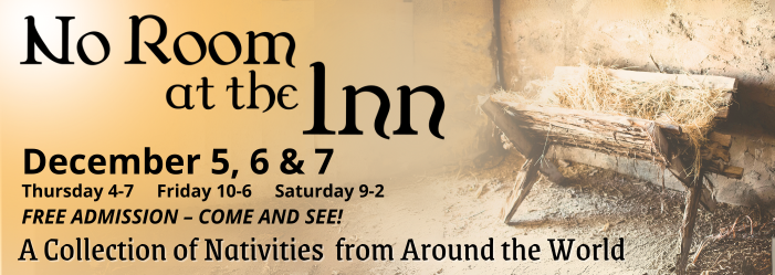 'No Room at the Inn' December 5-7