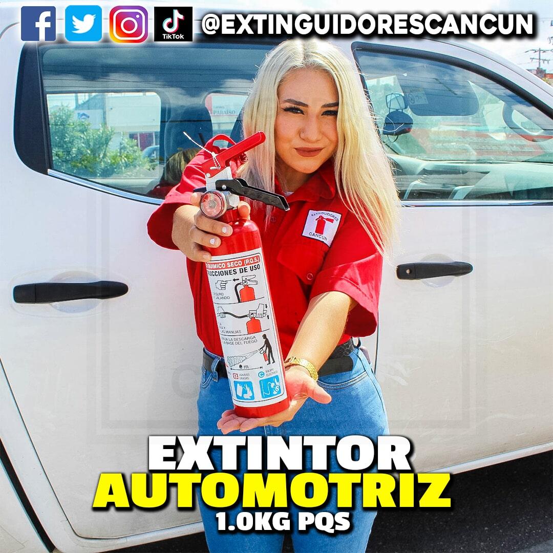 Recarga y mantenimiento de extintores en Cancún