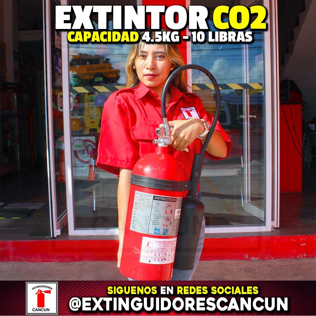 Recarga y mantenimiento de extintores en Cancún