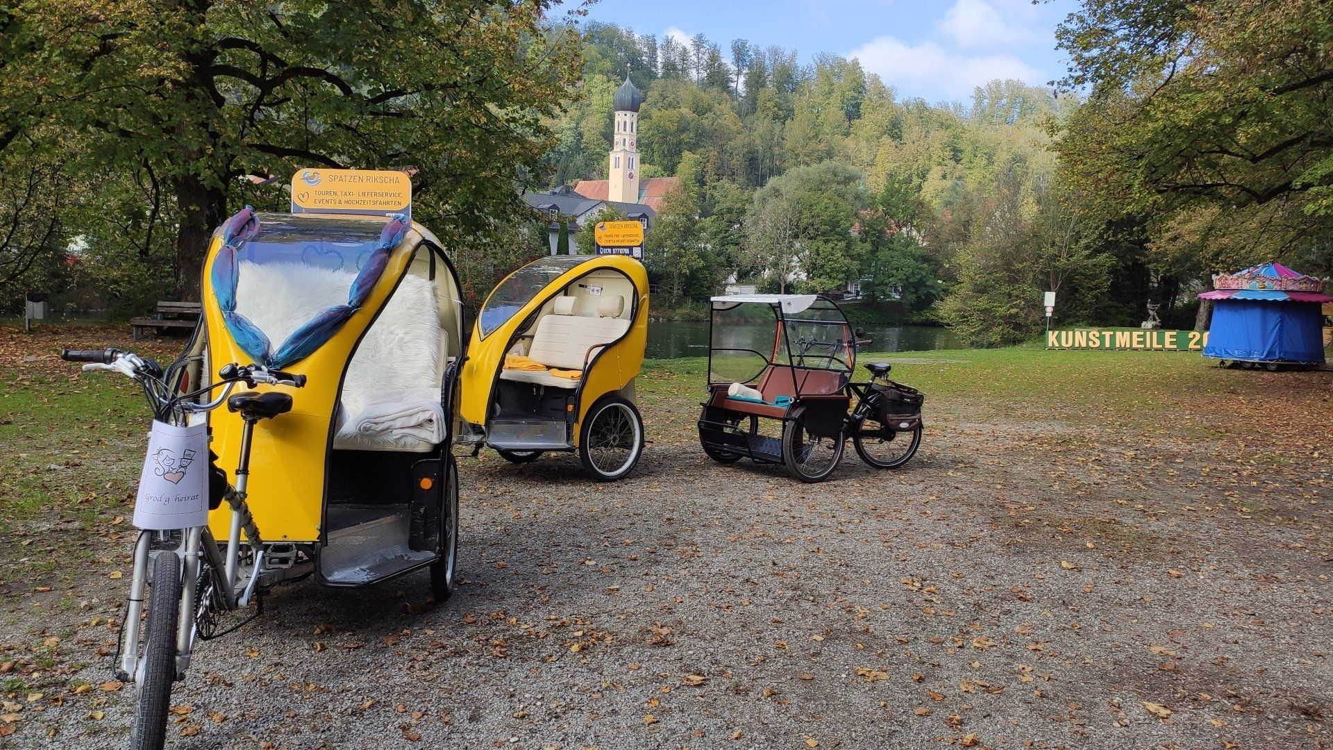 Spatzen Rikscha