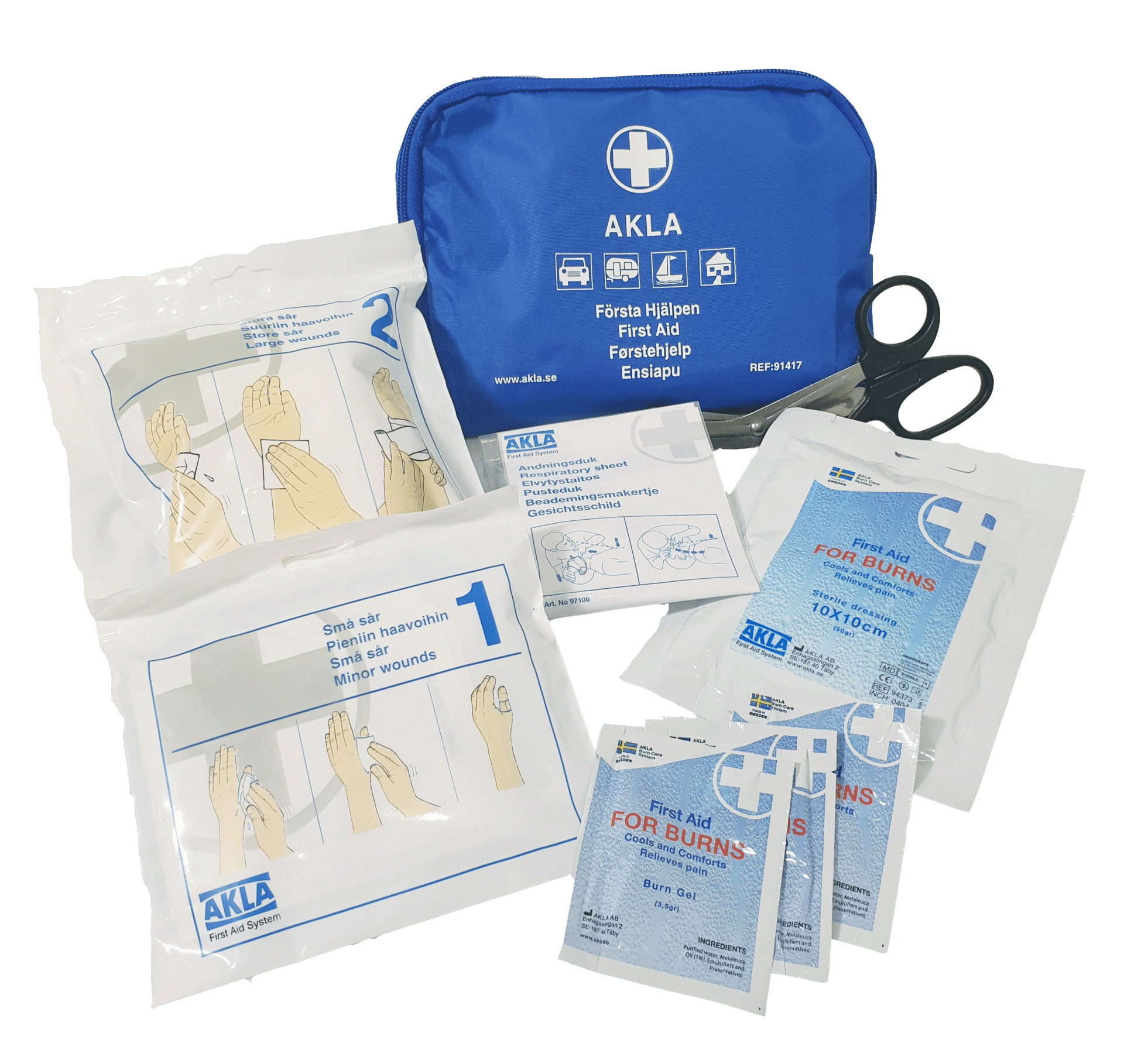 AKLA AB - Produkter inom första hjälpen, sjukvård och hygien