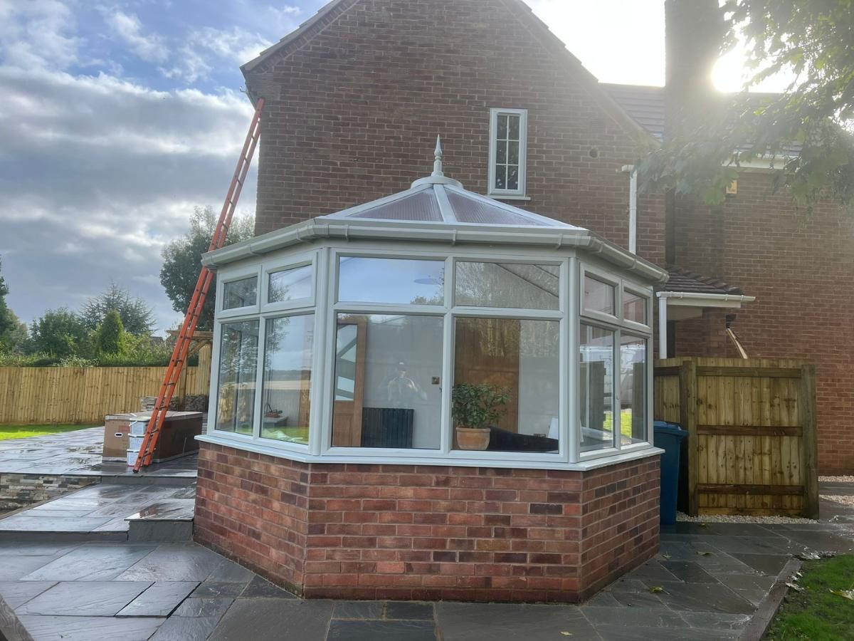 UPVC Conservatory Spraying Nottingham - Spray Maestro