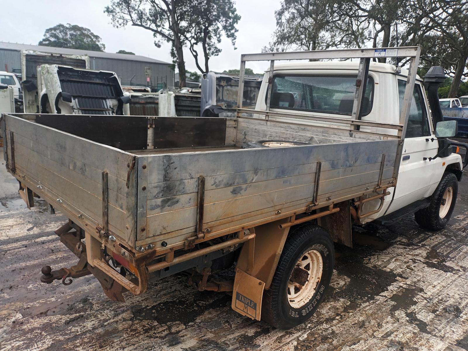 W-5242 TOYOTA LANDCRUISER HZJ75 SINGLE CAB UTE 1992
