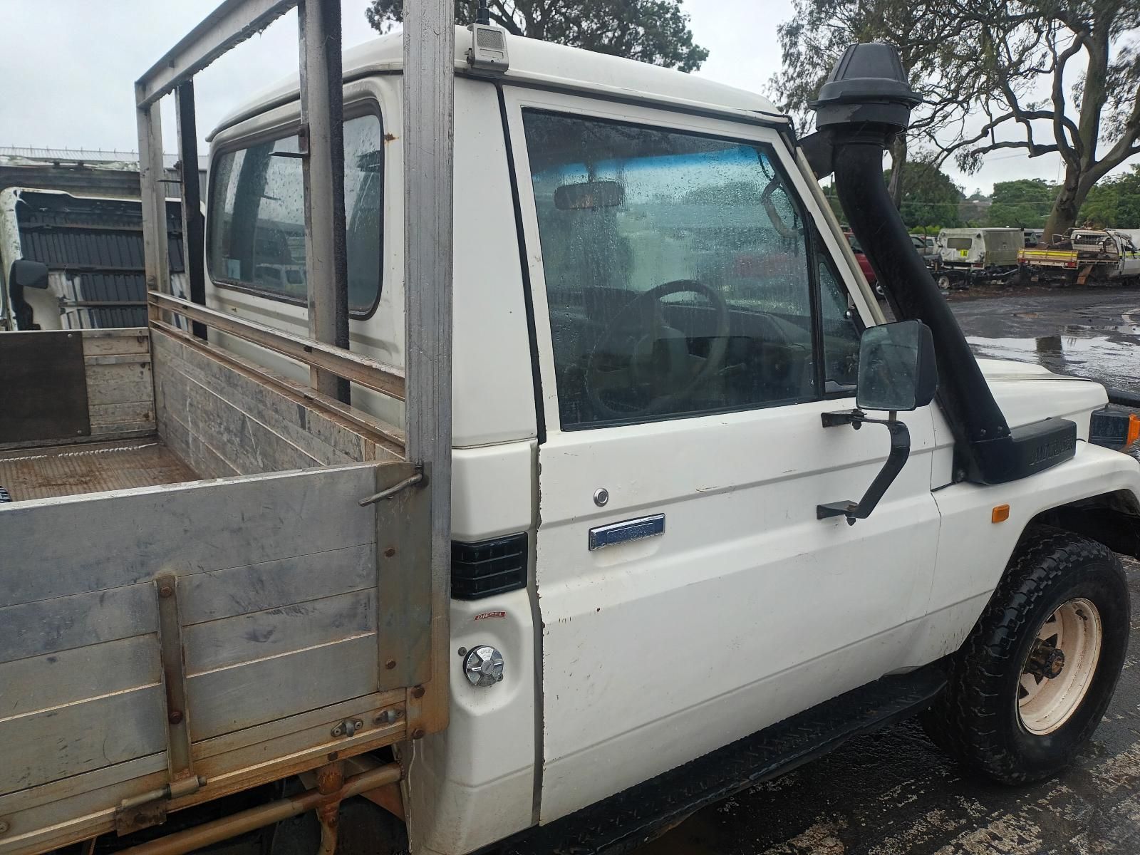 W-5242 TOYOTA LANDCRUISER HZJ75 SINGLE CAB UTE 1992