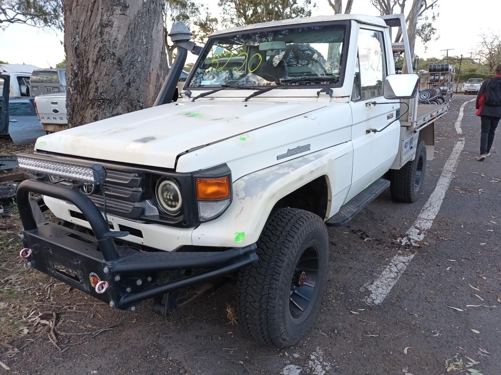 W-5220 TOYOTA LANDCRUISER HJ75 UTE DIESEL 2H TURBO SINGLE CAB
