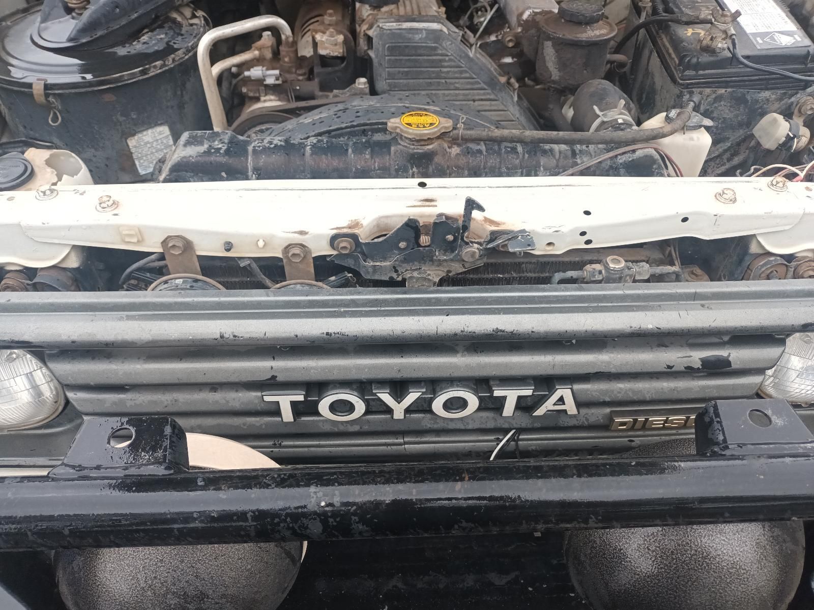 W-5242 TOYOTA LANDCRUISER HZJ75 SINGLE CAB UTE 1992