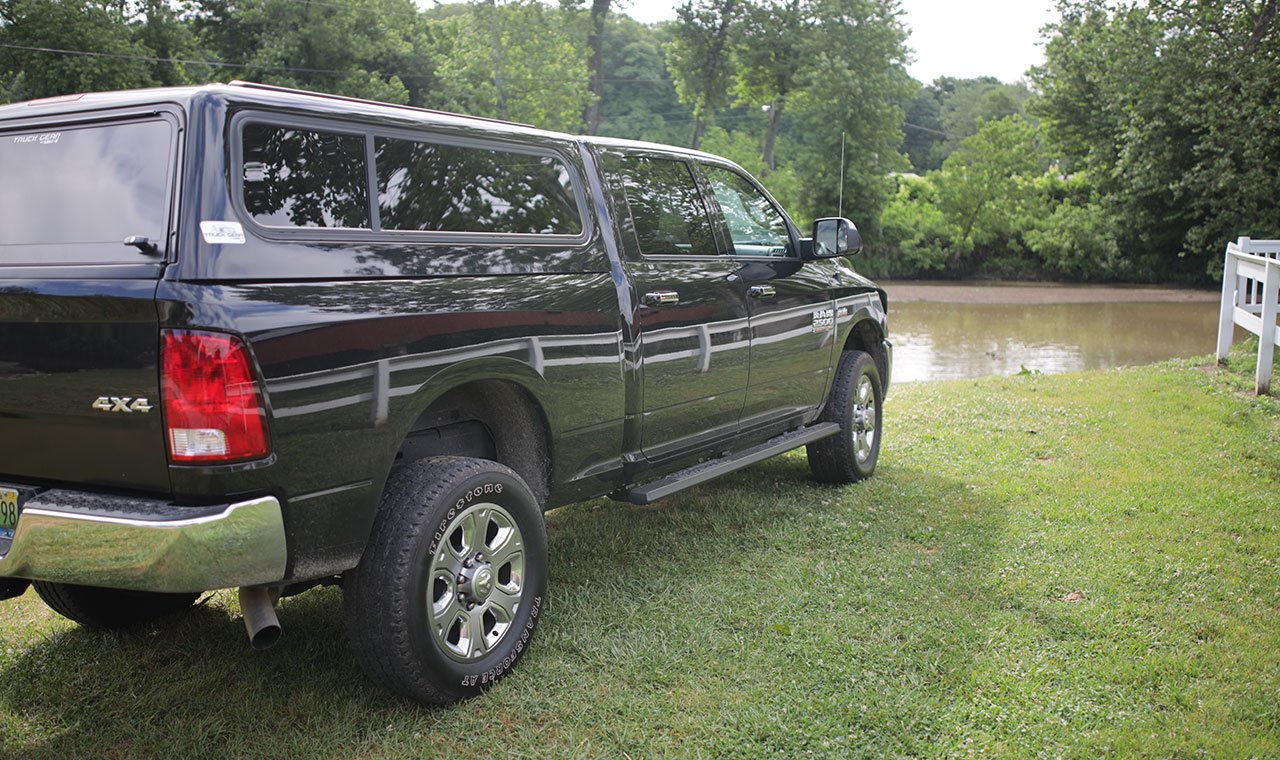 TRUCK GEAR by LINE-X Edge Series Step Bars