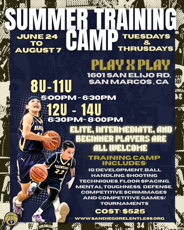 Elite Basketball Program | San Diego Relentless