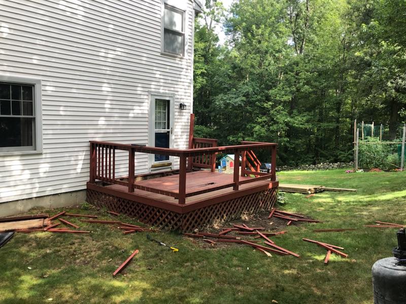 Trex Clamshell Deck | Deck It | Shrewsbury, MA