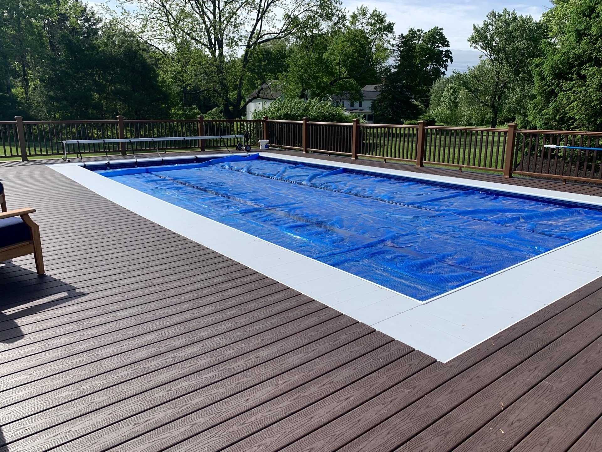 Trex Deck Tiki Torch & Trex Vintage Lantern | Deck It | Southborough, MA