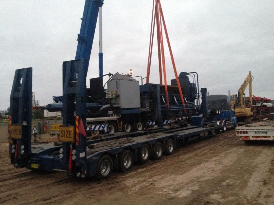 Heavy machinery installation & plant refurbishment services