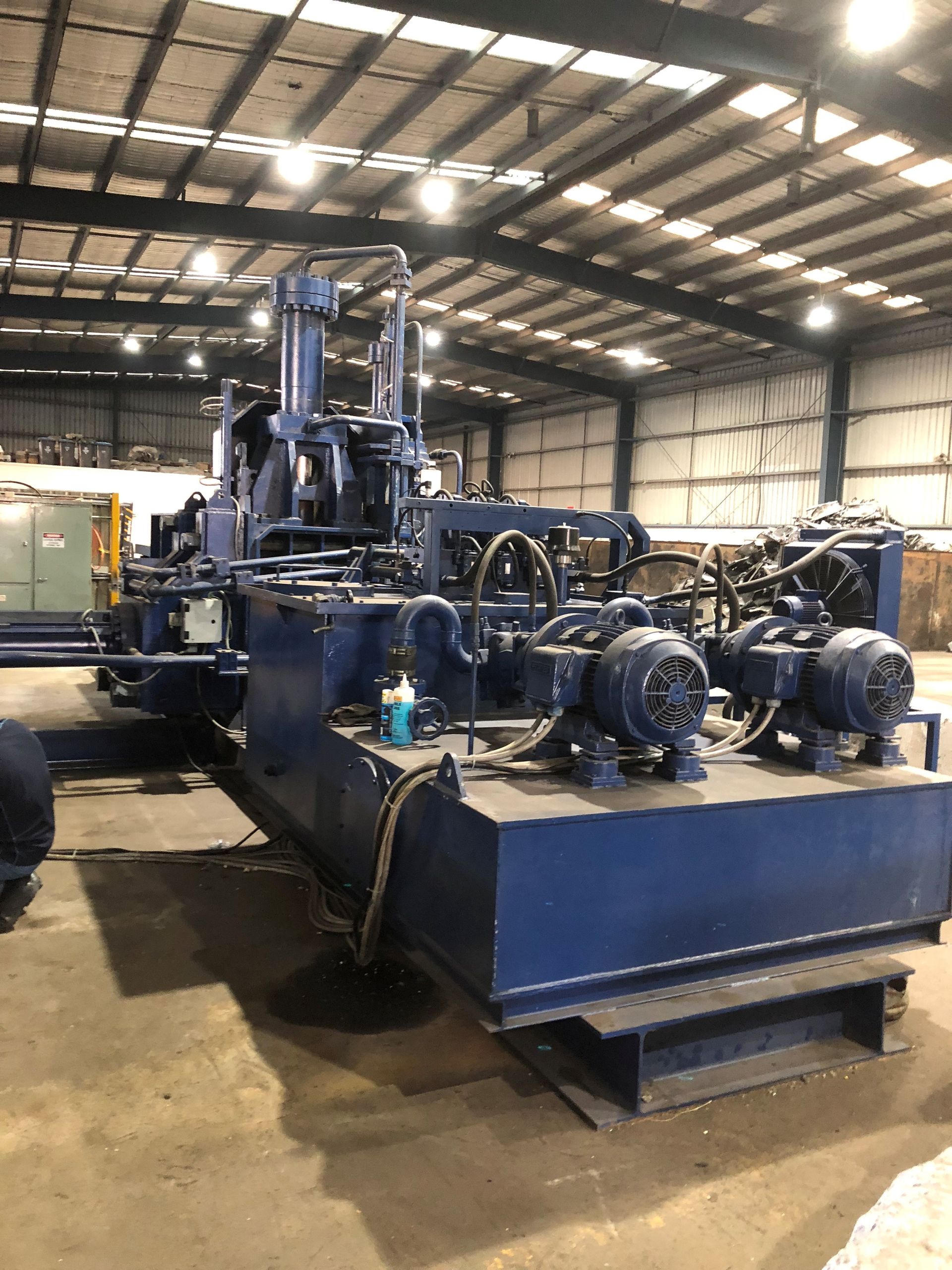 Heavy machinery installation & plant refurbishment services