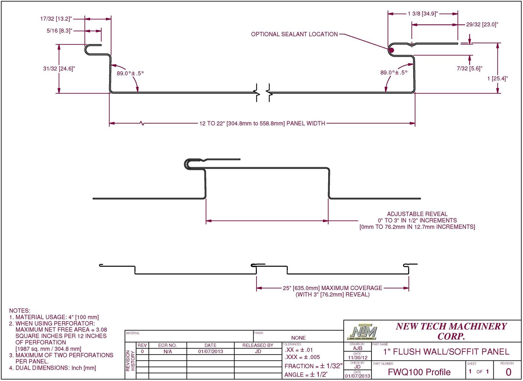 Panel Profiles | Midtech Standing Seam | State College