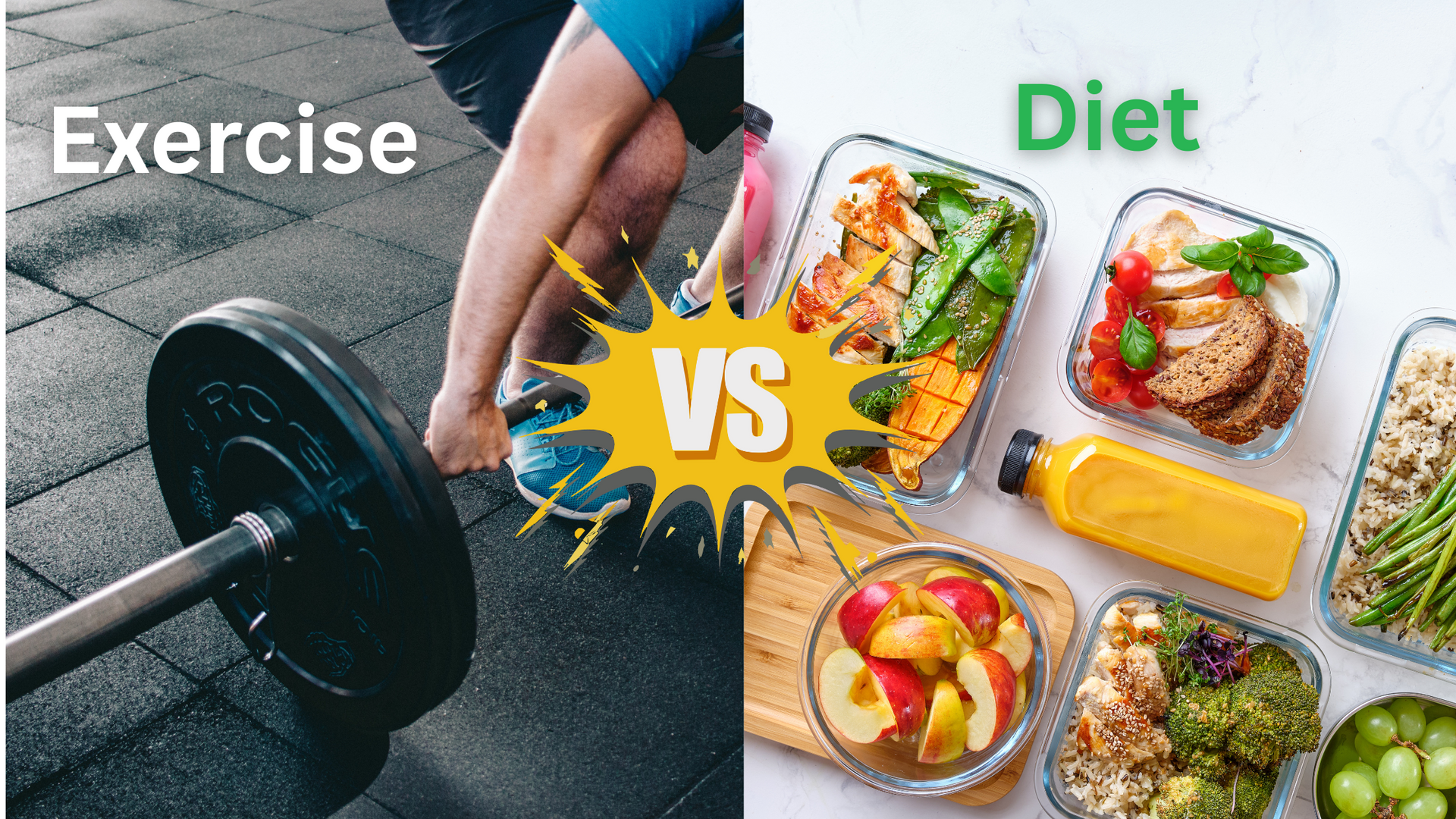 Exercise Vs Diet: What Matters Most for Weight Management?