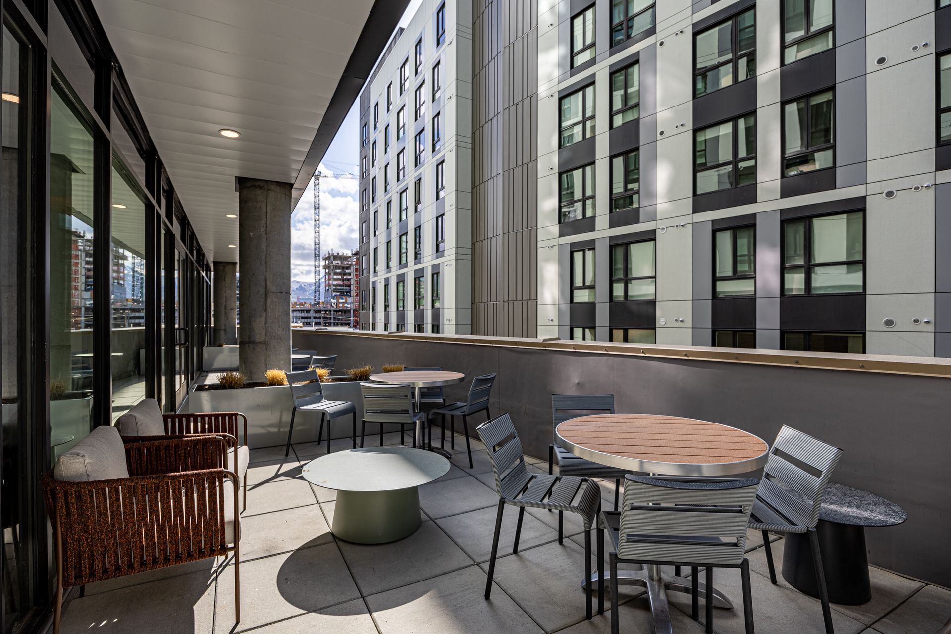 Walking Between Two Towers